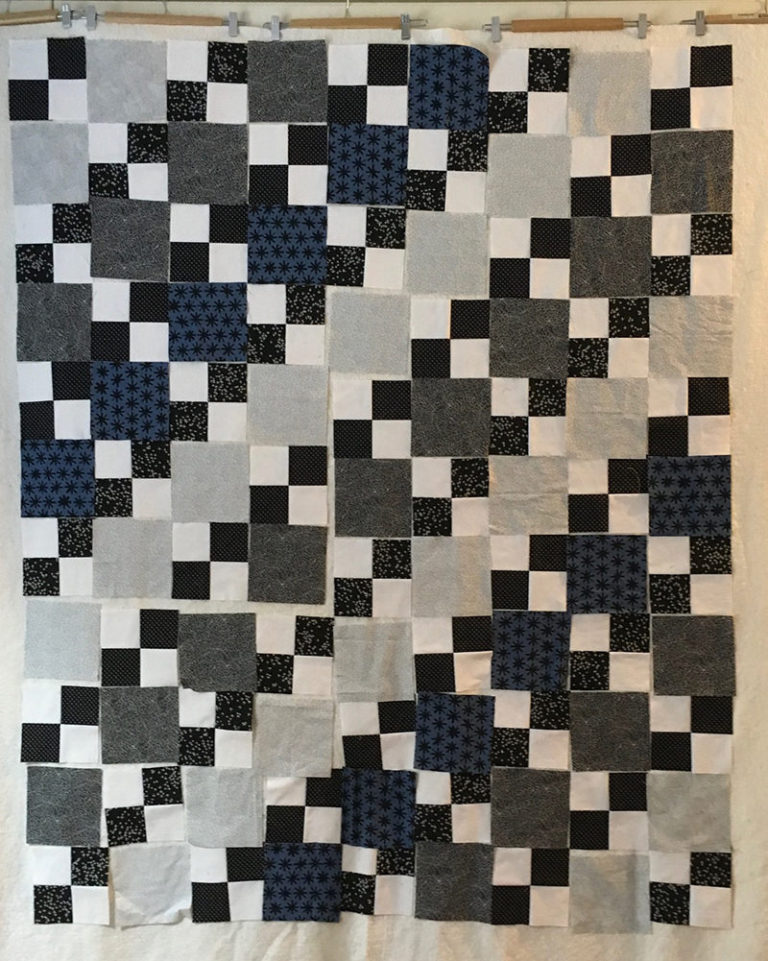 Sew Many Squares Throw